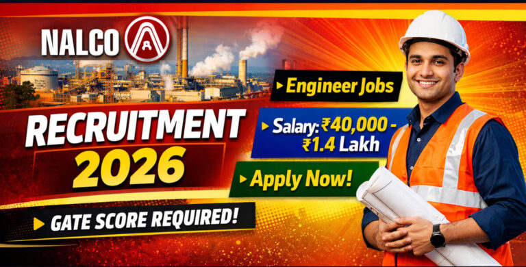 Nalco Recruitment 2026 Apply Now